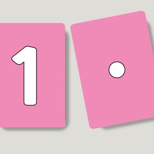 Number Flashcards for Preschool, Printable Numbers for Kindergarten ...