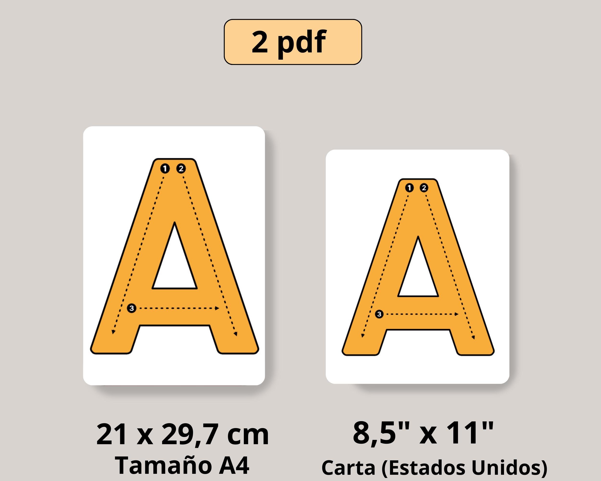 Complete Alphabet and Number Tracing Letters for Kids, Alphabet Tracing ...
