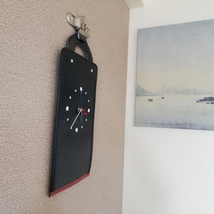 Upcycled School Bag Clock, Japanese Vintage School Bag Randoseru, Wall ...