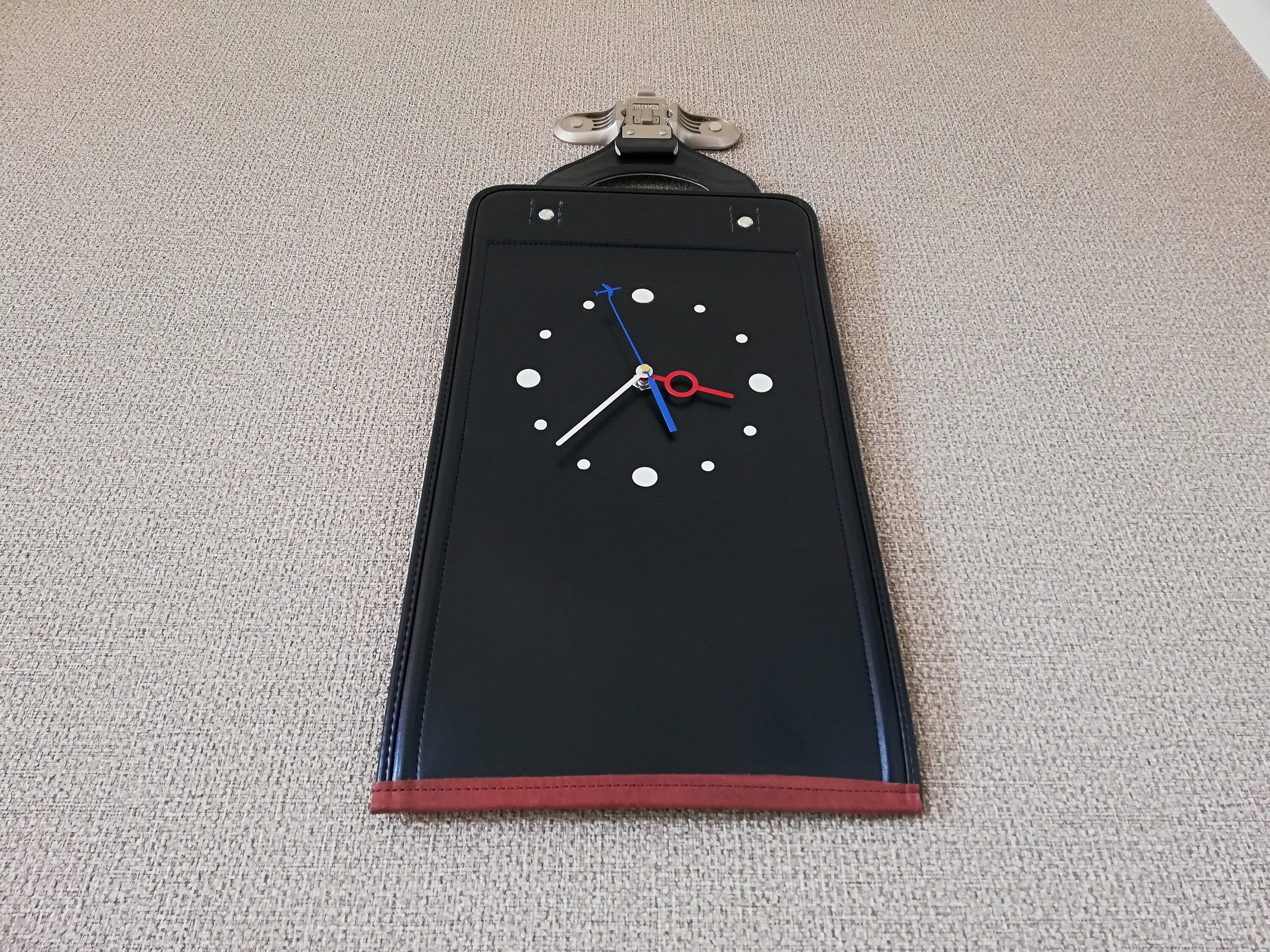 Upcycled School Bag Clock, Japanese Vintage School Bag Randoseru, Wall ...