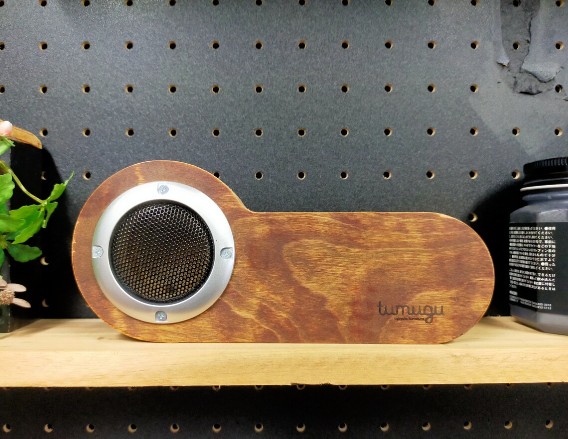 Wooden Speaker Phone, Upcycled Japanese School Desk, Passive Phone Amplifier, iPhone Acoustic ...