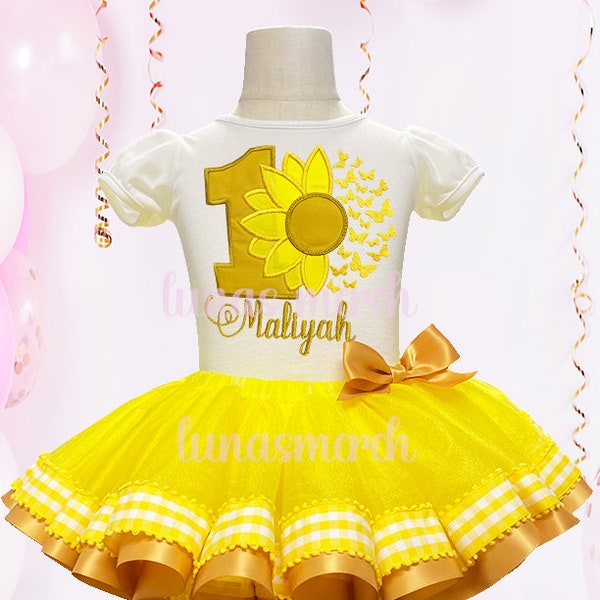 Sunflower Tutu Outfit - Etsy