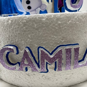 Frozen Cake Topper - Etsy