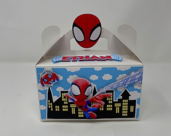 Spidey and His Amazing Friends Gable Box, Gable Box Theme Spidey and ...