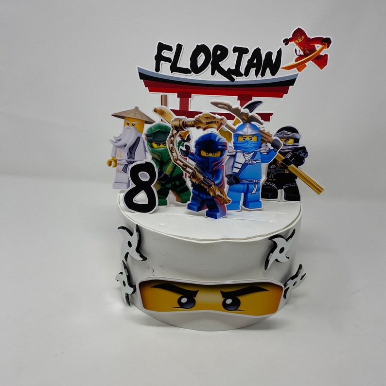 Ninja Cake Topper - Etsy