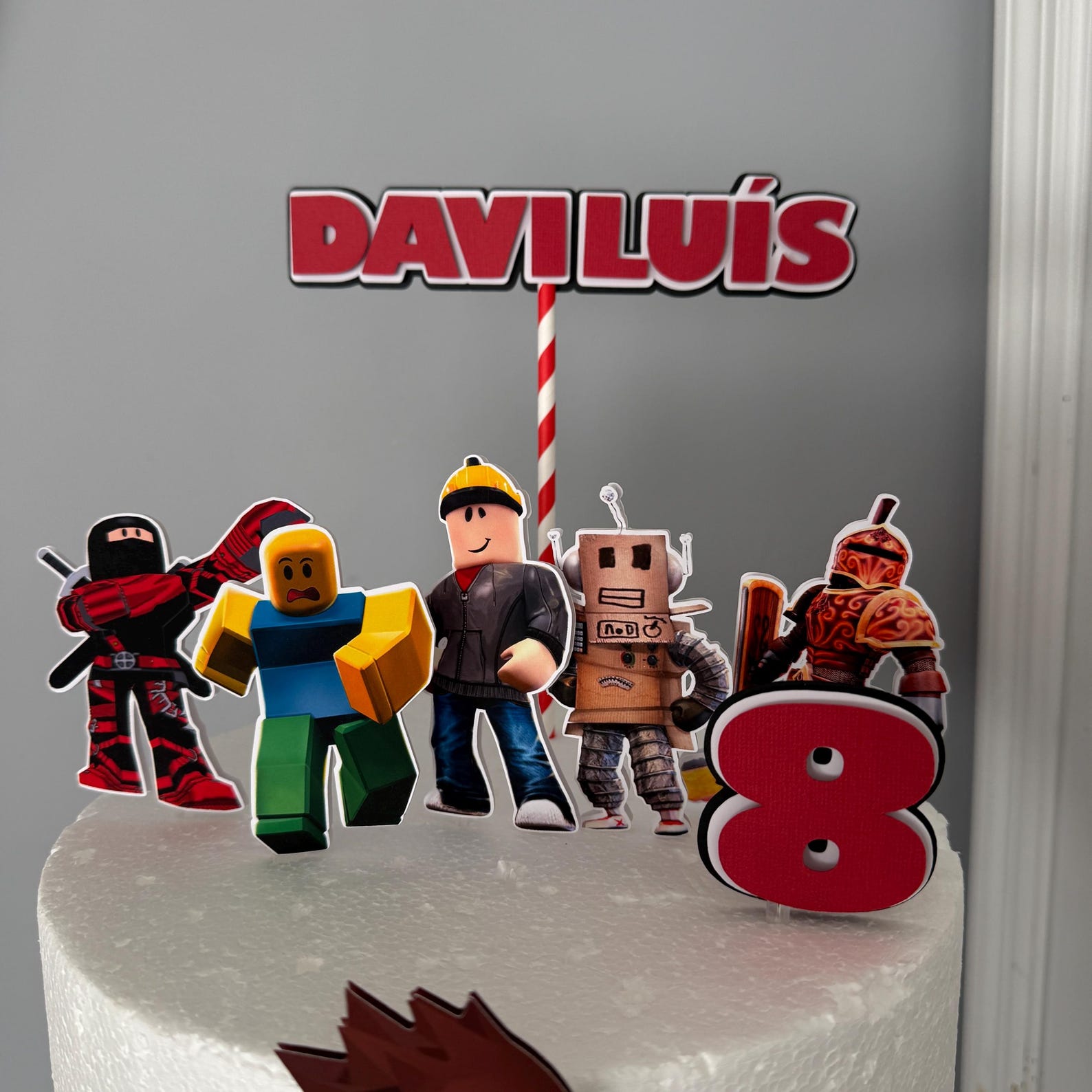 Roblox Cake Topper - Roblox Birthday Party - Etsy