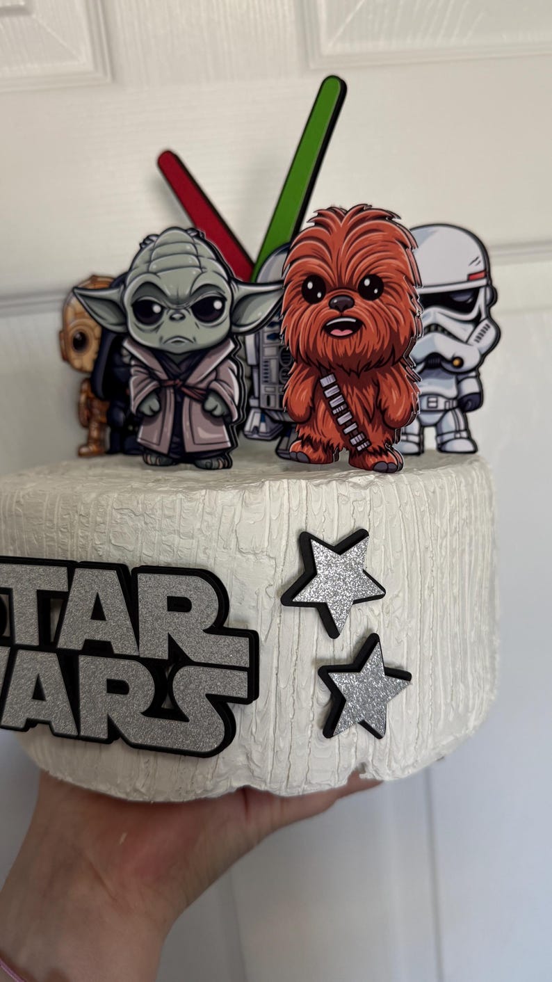 Starwars Cake Topper - Etsy