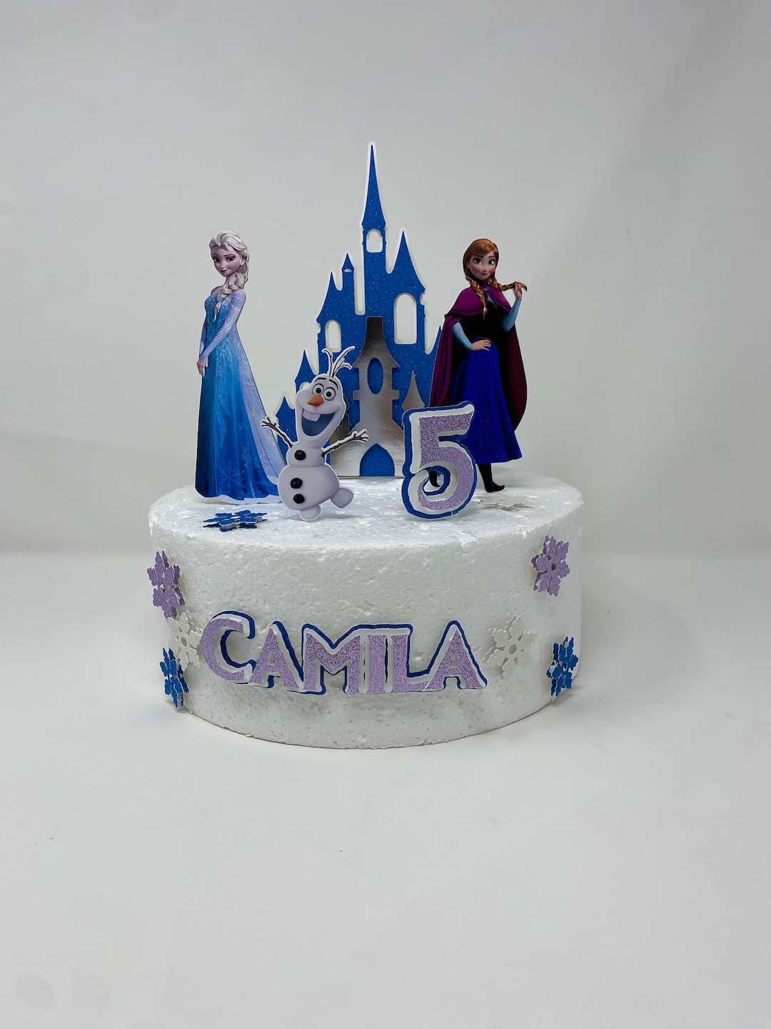 Frozen Cake Topper - Etsy