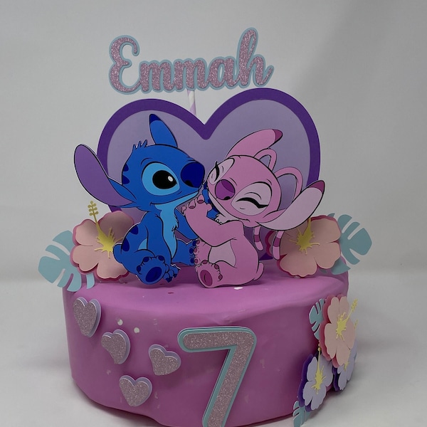 Stitch Cake Topper Svg - Etsy