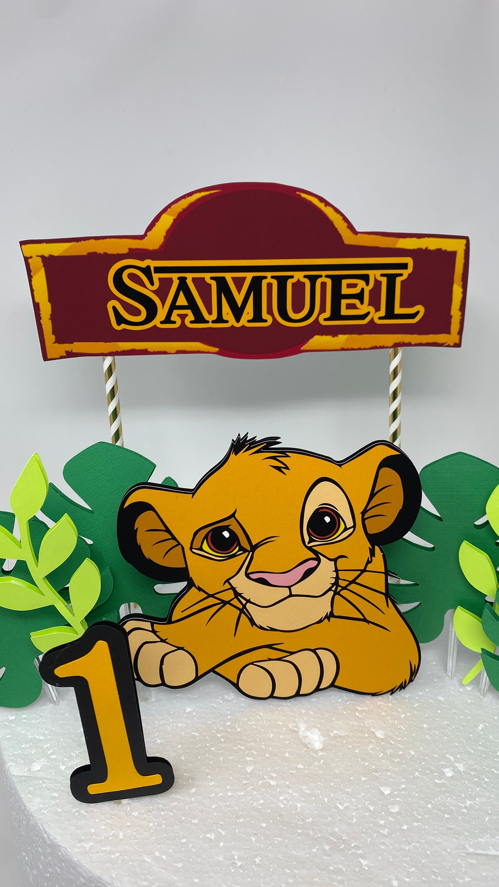 Lion King Cake Topper - Etsy