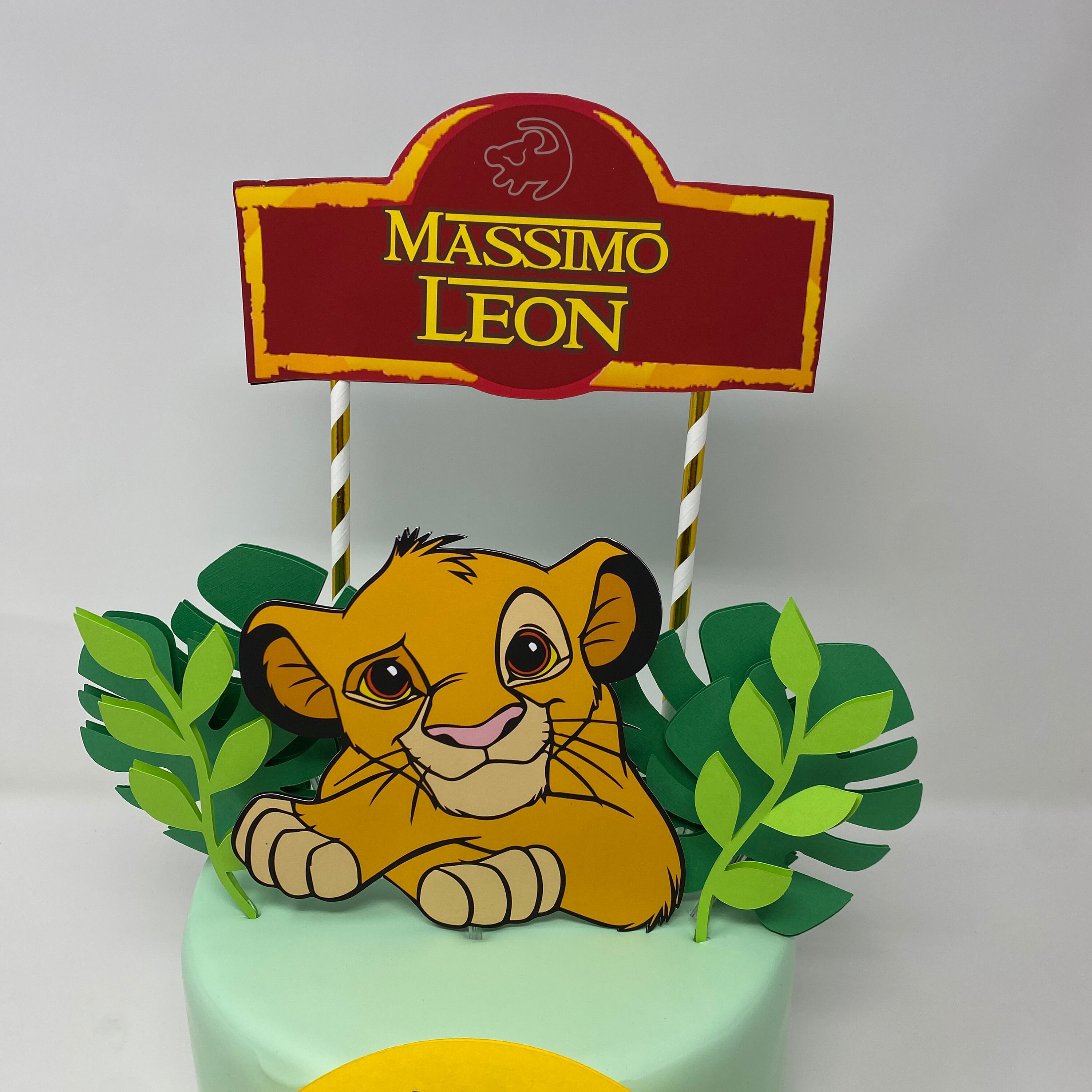 The Lion King Cake Topper the Lion King Birthday the Lion King Birthday ...