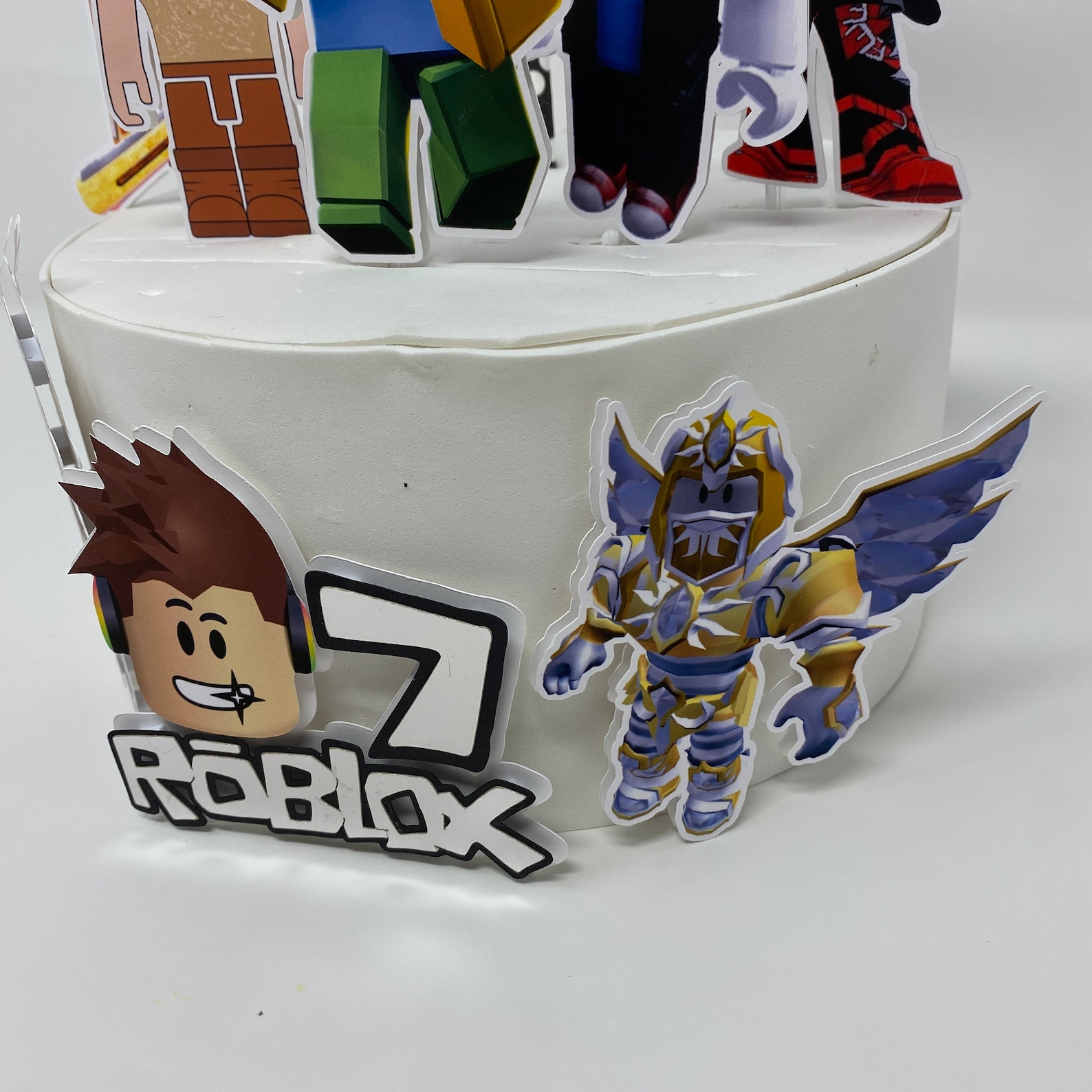Roblox Cake Topper-roblox Party Decor - Etsy