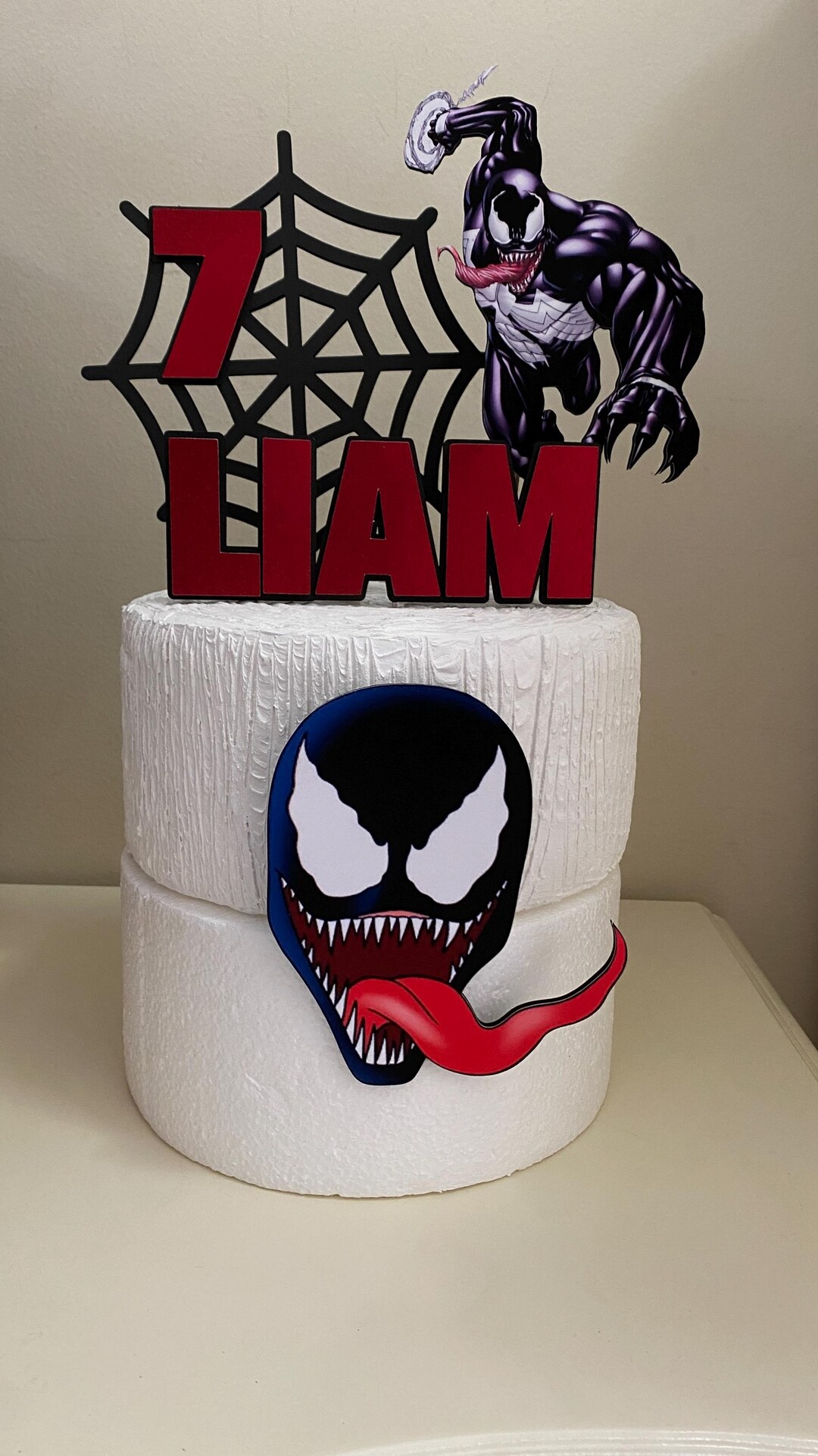 Venom Cake Topper Venom Birthday - Etsy