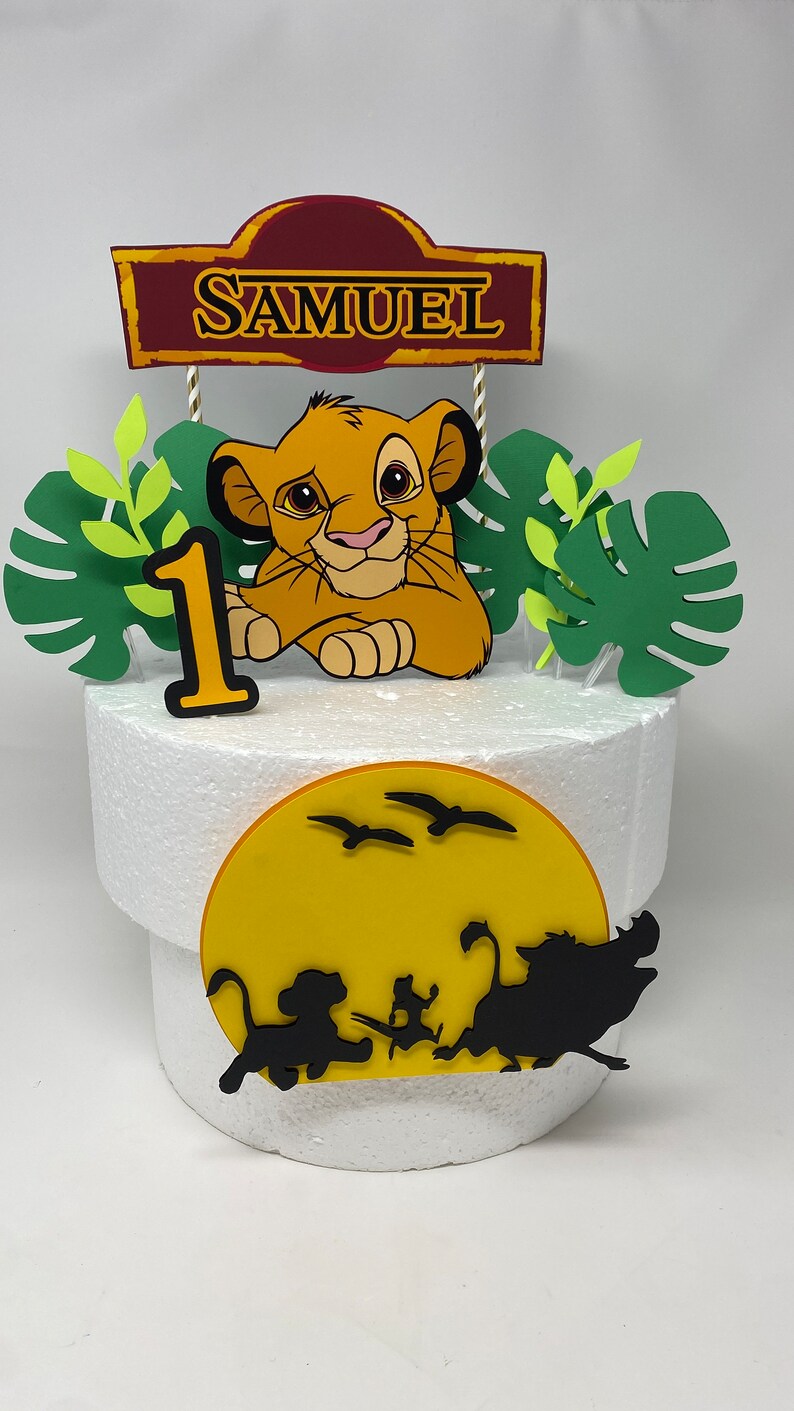 Lion King Cake Topper - Etsy