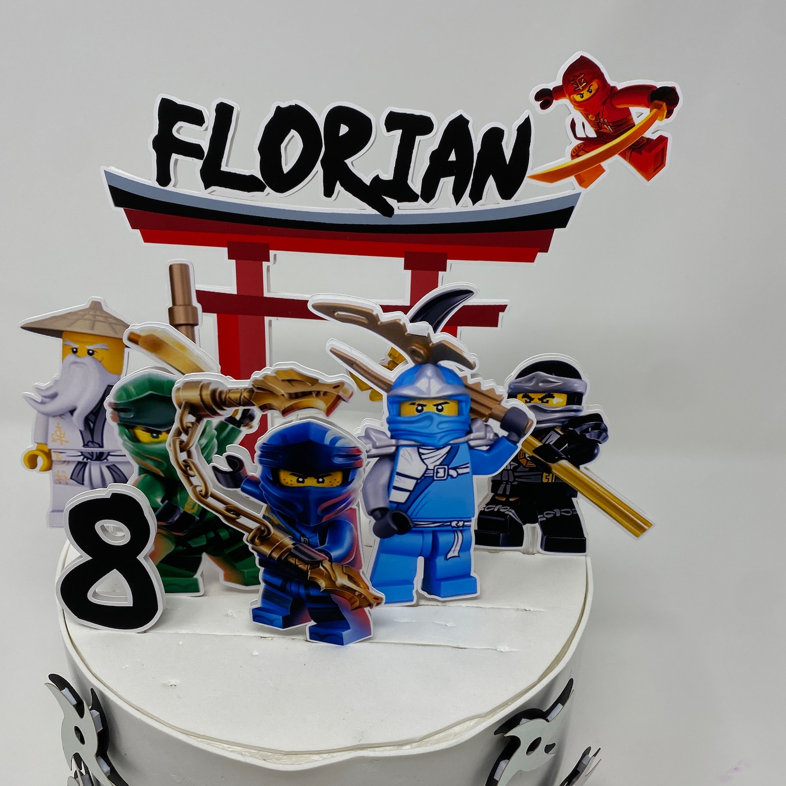Ninja Cake Topper - Etsy