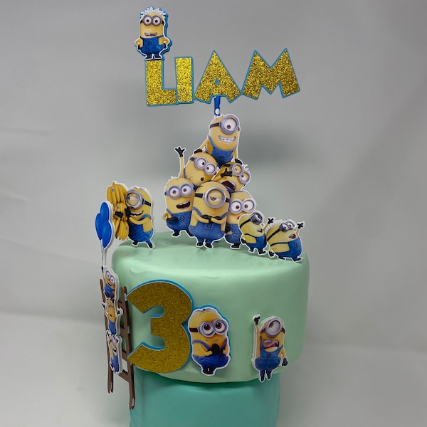 Minion Cake Topper - Etsy