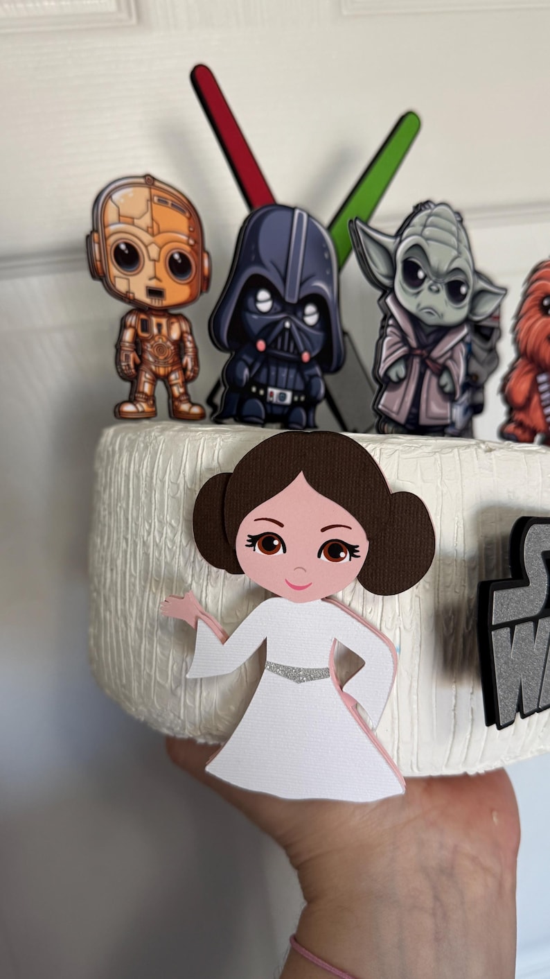 Starwars Cake Topper - Etsy