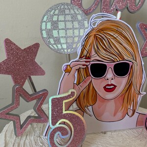 Swiftie Inspired Cake Topper - Etsy
