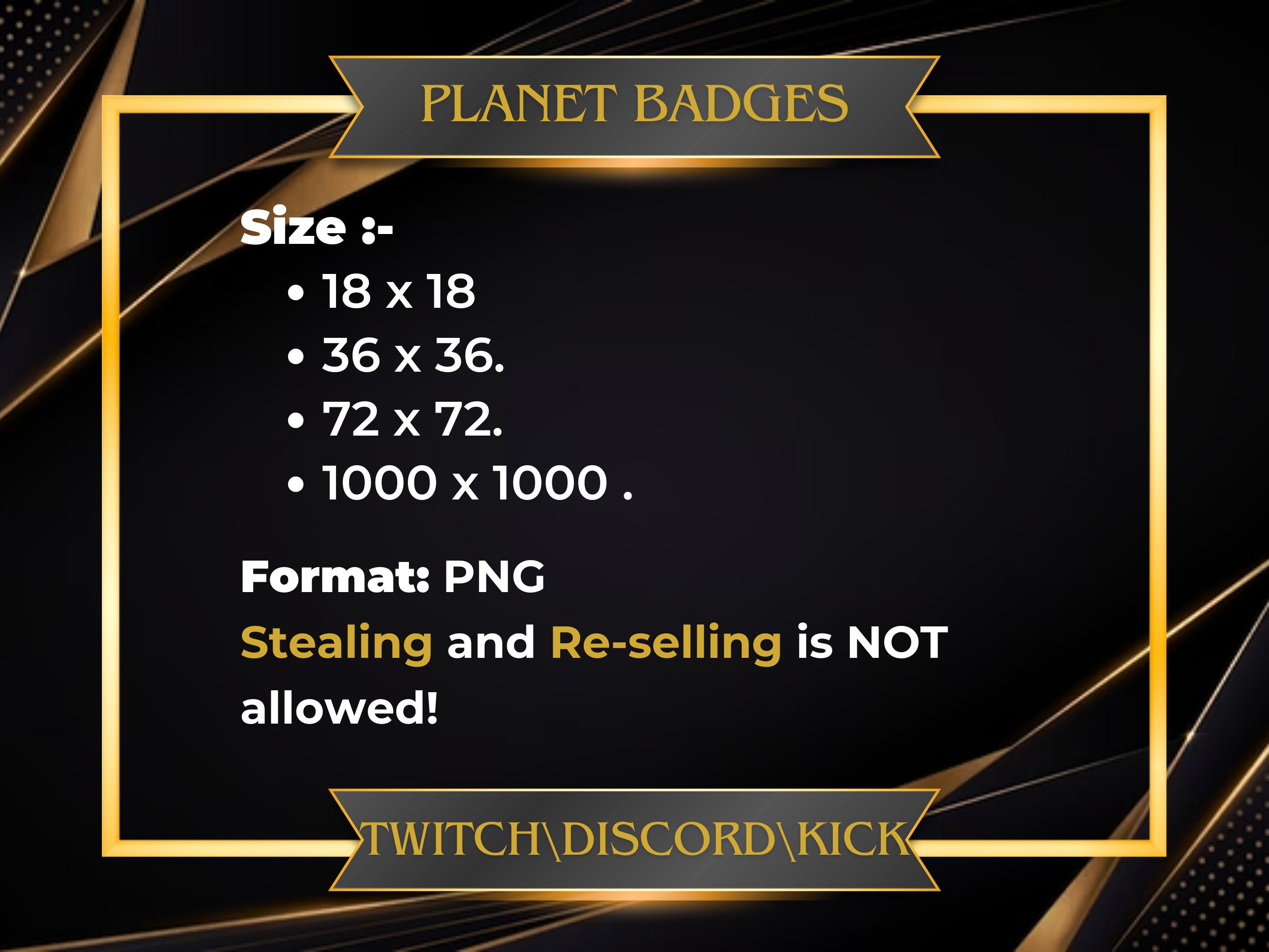 Planet Badges - Galaxy - Space - Ready to Use for Twitch / Discord ...