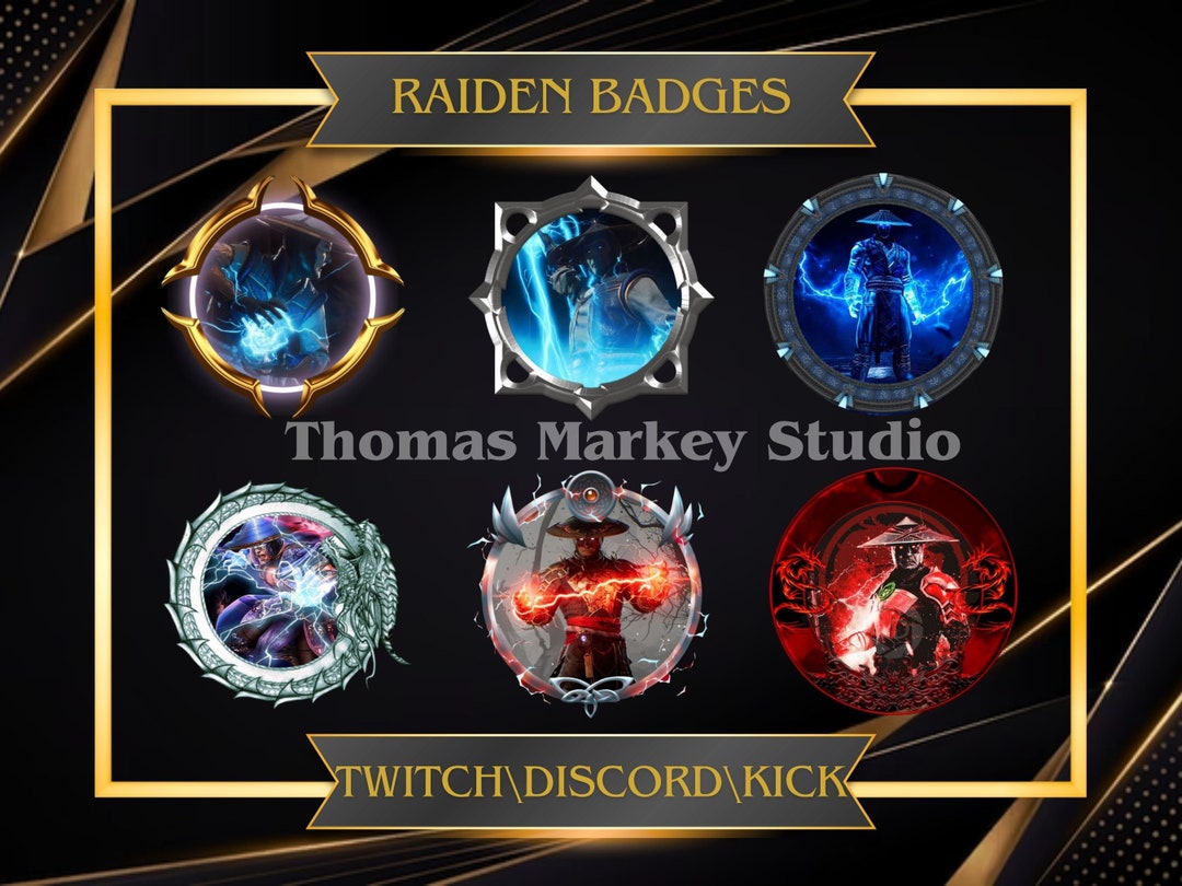 Rai-den | Subscriber/bit Icons | Discord Roles | Twitch, Discord ...