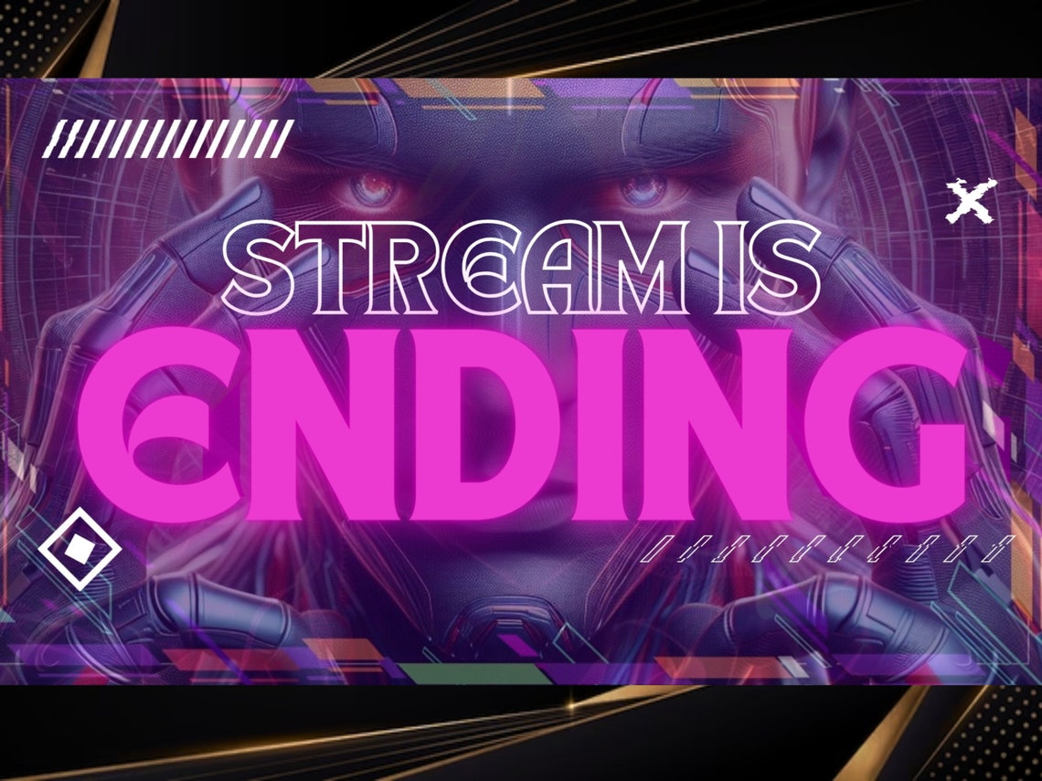 Vis-ion Animated Stream Overlay Pack | Marvel Twitch Overlay Package ...