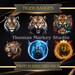Tiger Themed Badges - Ready for Twitch/discord - Subscriber & Bit Icons ...