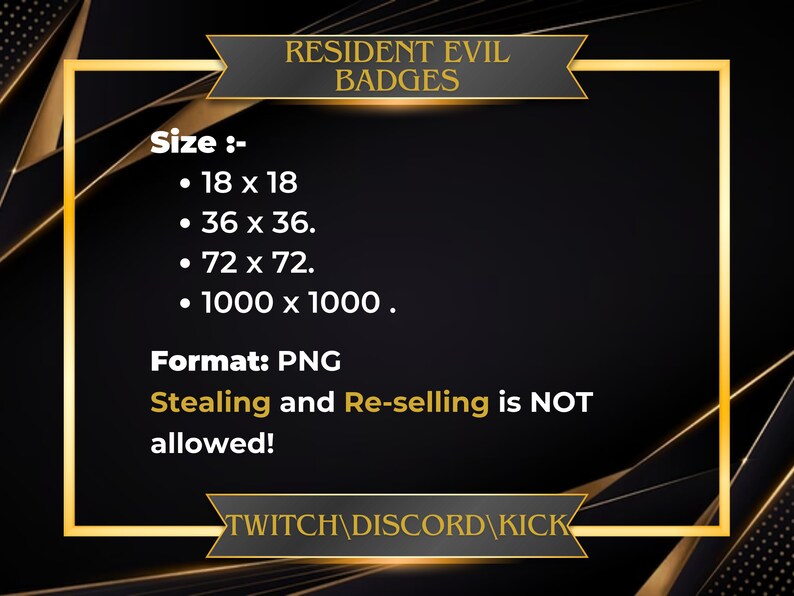 Resident-evil Characters Twitch Badges Bit Badges Sub Badges Anime ...