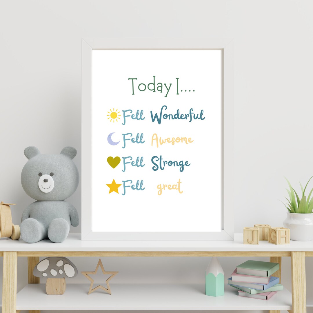 Affirmation Printable Clip Art,printable Gratitude Clipart, Today I ...