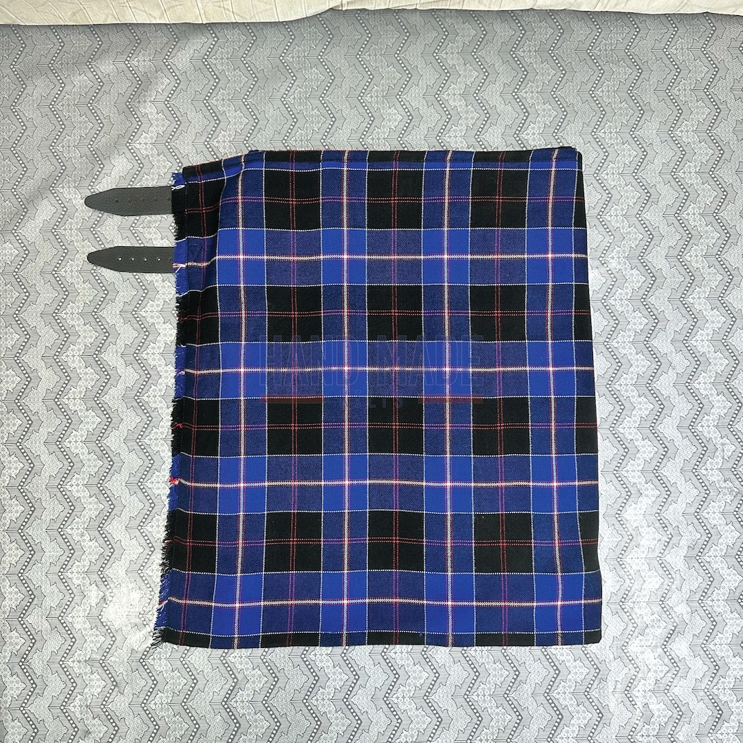 Traditional Handmade Dunlop Modern Tartan Kilt -dunlop Modern Clan ...