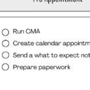 Real Estate | Listing Checklist | Listing Appointment| Template - Etsy UK