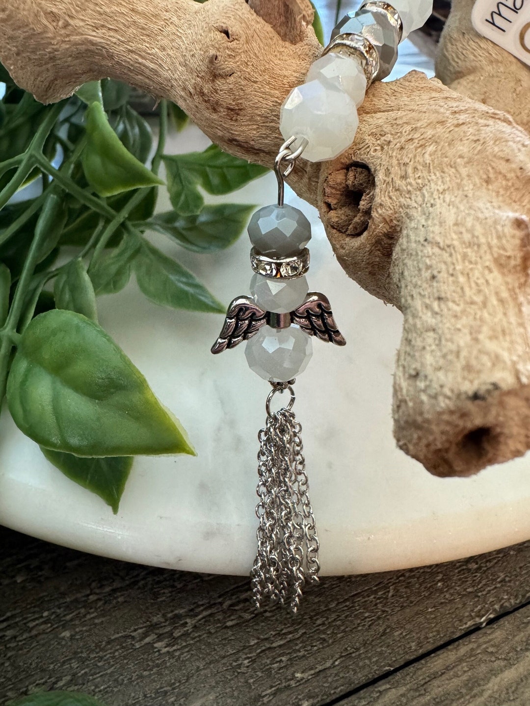 Car Hanging Angel Charm, Angel Car Charm, Rear View Mirror Charm - Etsy