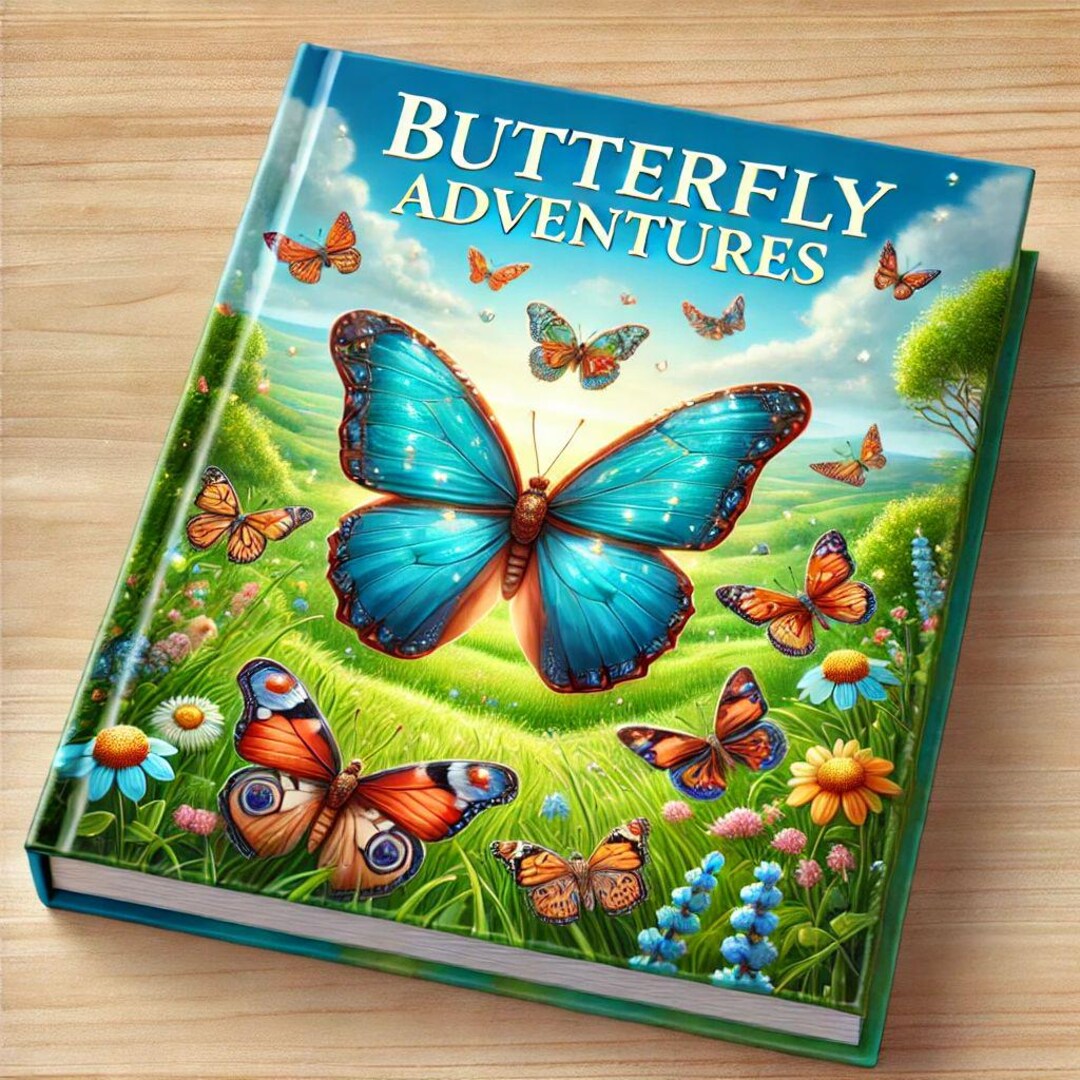 Butterfly Printable Book - Etsy