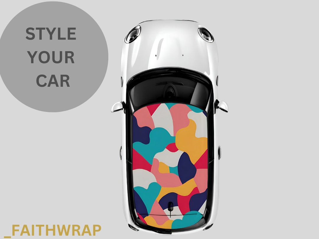 Mini Cooper Roof Decal Roof Sticker for Mini Cooper Roof Decal for Mini ...