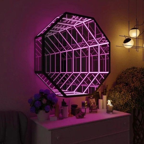 Infinity Mirror Led - Etsy