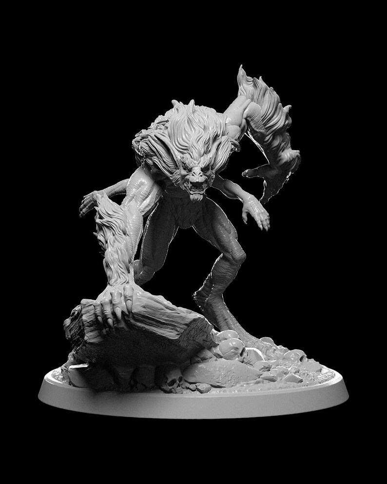 Paintable Figures: Demongloth, Superb Dnd Figure 32mm or 75mm - Etsy