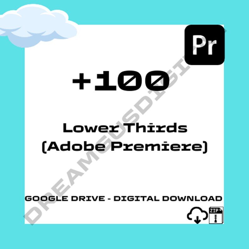 Lower Thirds, 100 Lower Thirds Animation, Adobe Premiere, Texts, Titles ...