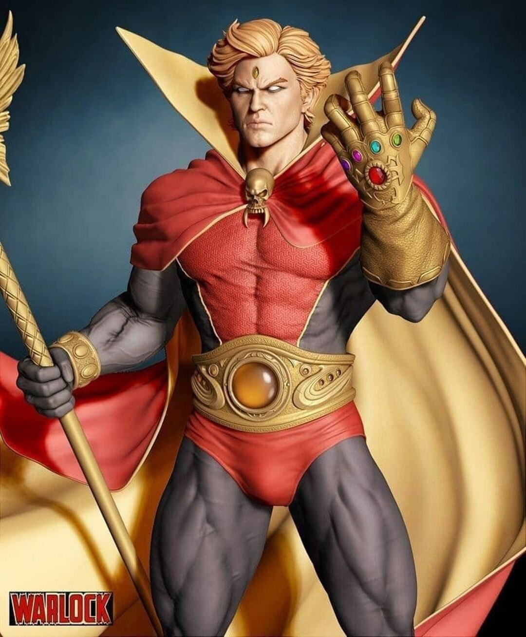 Adam Warlock Figure / Figurine / Statue / 3d Printer Stl Files / Google ...