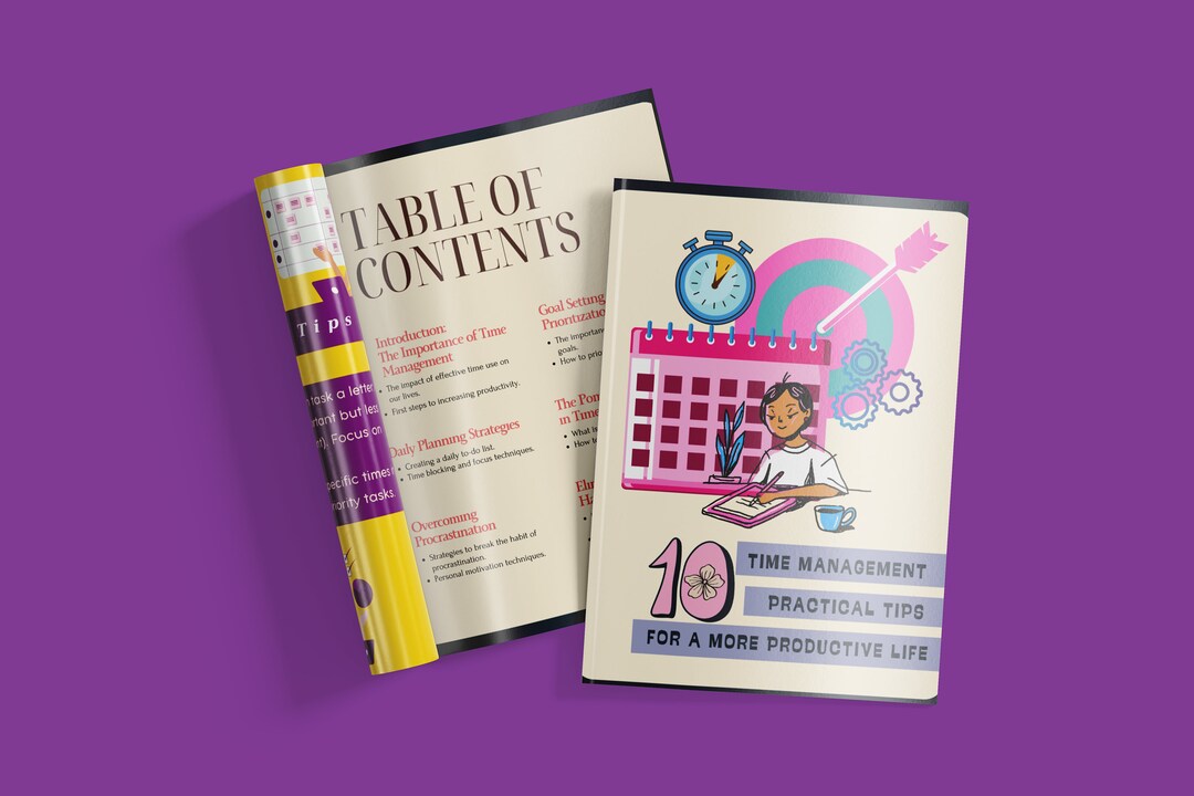 Time Management Tips E-book 10 Practical Strategies for a More ...