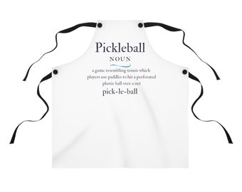Pickleball Apron, Pickleball Noun Apron for Men and Women, Funny ...