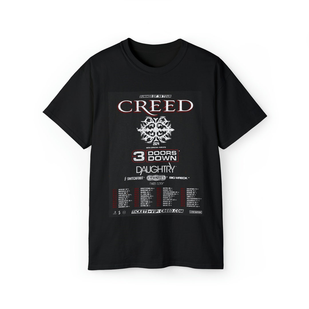 Creed Tour Shirt - Etsy