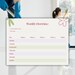 ADHD Daily Chore Chart With Reward System Printable Chore Tracker for ...