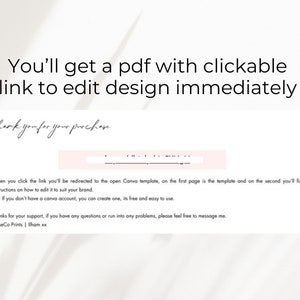 Editable Email Signature Template in Canva for Gmail Outlook Html ...