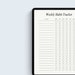 Daily Weekly Habits Tracker, Motivation Goal Everyday Challenge ...