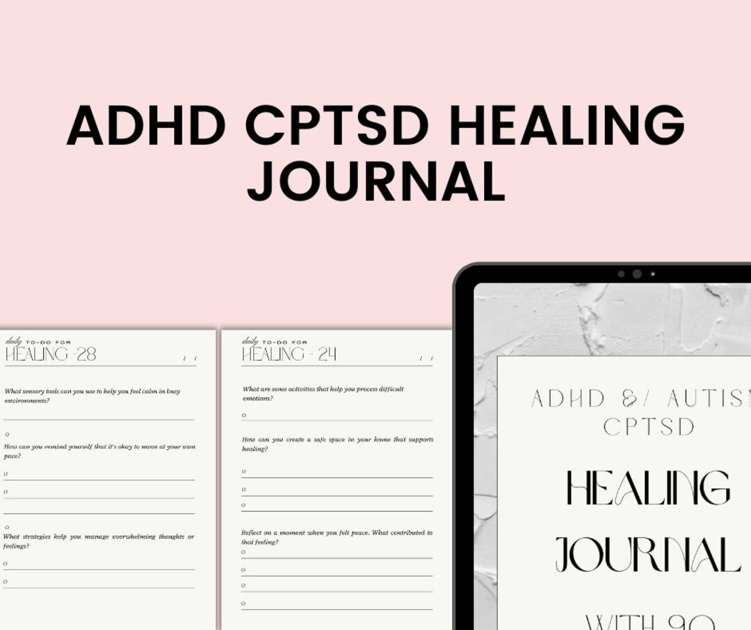 ADHD CPTSD Healing Journal | Neurodivergent Self-care (printable) - Etsy
