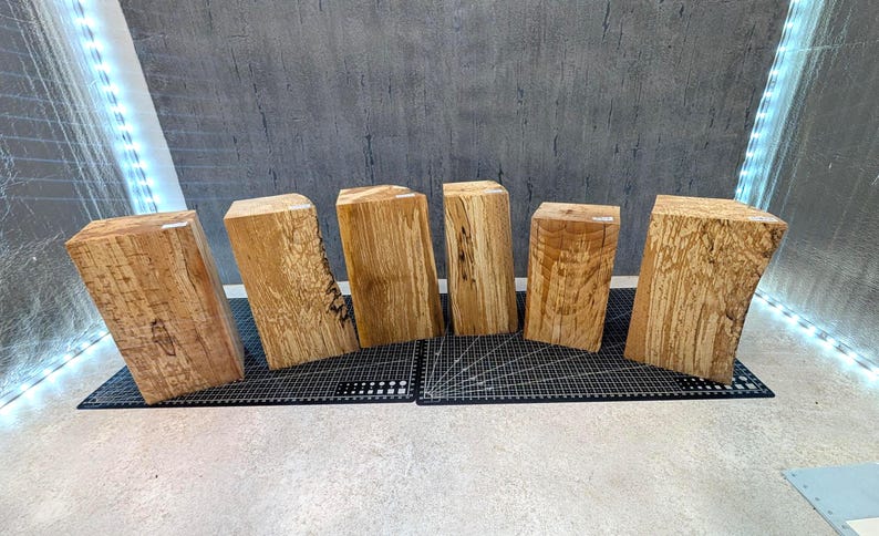 Block Cut Beech Wood for Sale Individually for Crafts, Turning ...