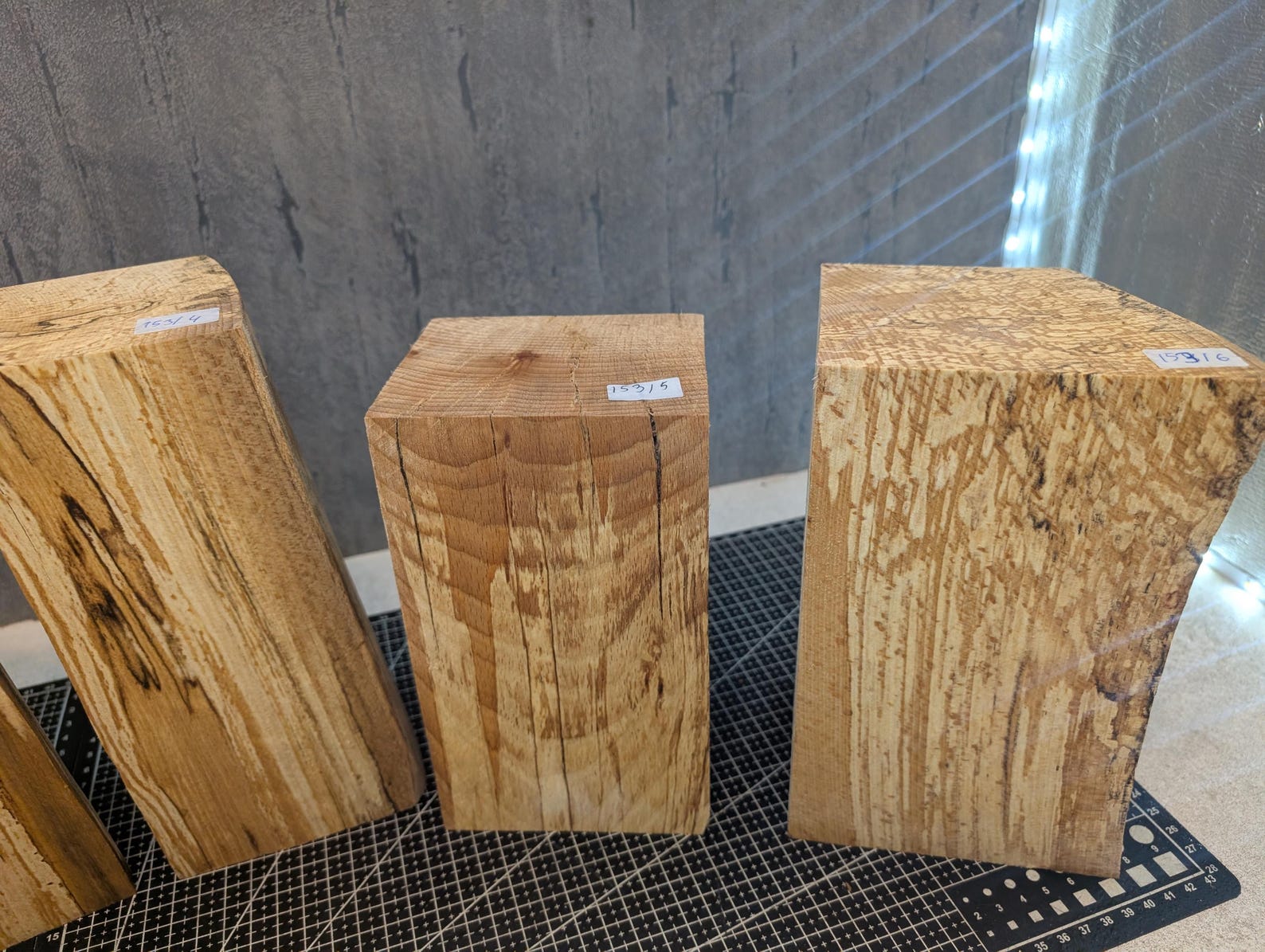 Block Cut Beech Wood for Sale Individually for Crafts, Turning ...