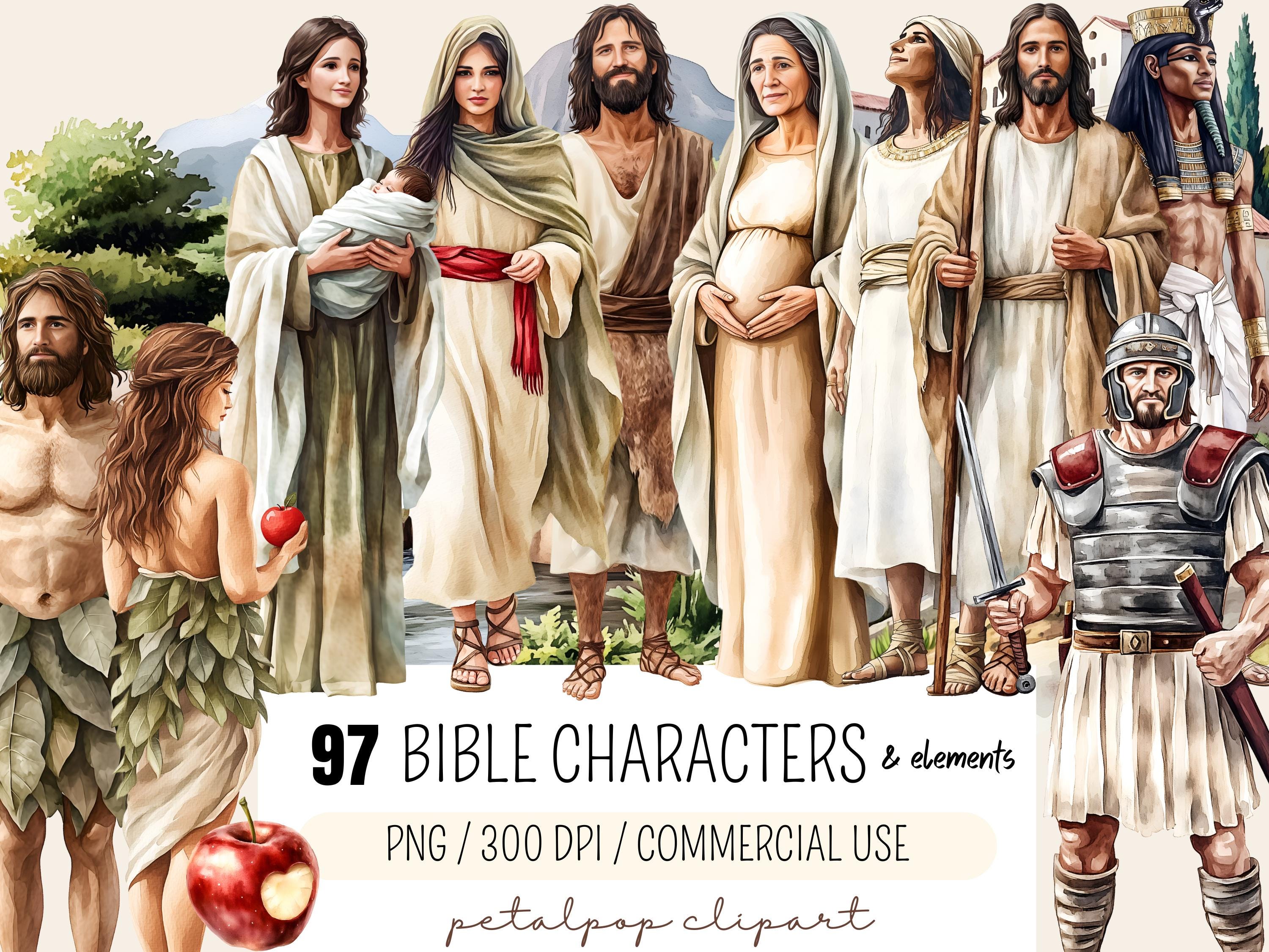 Bible Character Clipart, Christian Png Images, Bible Stories, Christian ...