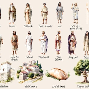 Bible Character Clipart, Christian Png Images, Bible Stories, Christian ...