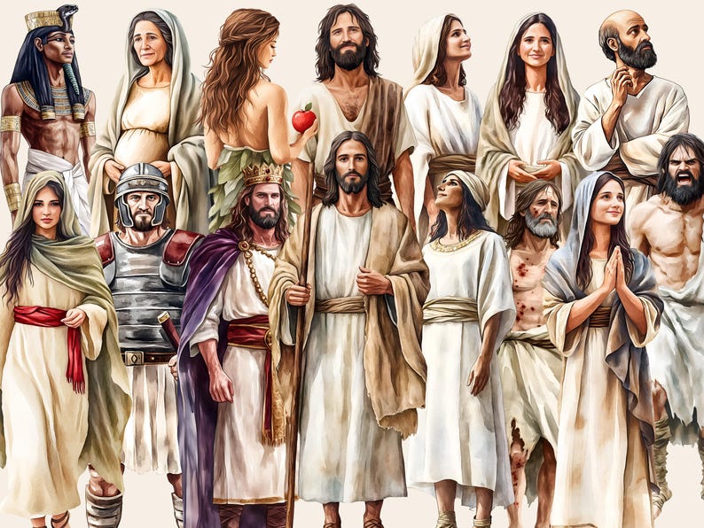 Bible Character Clipart, Christian Png Images, Bible Stories, Christian ...