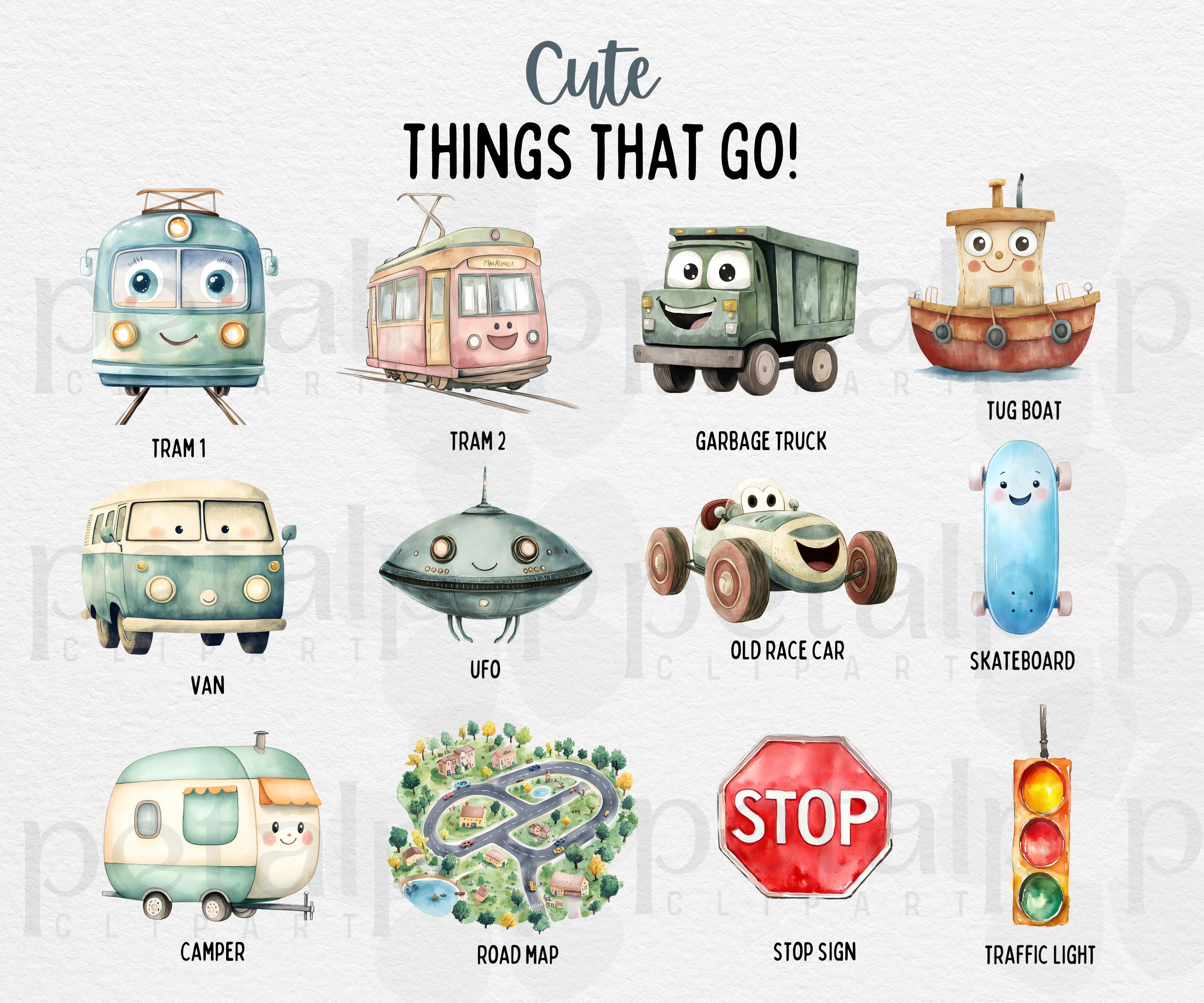 Things That Go Clipart, Transportation Vehicles, Cruise Ship ...
